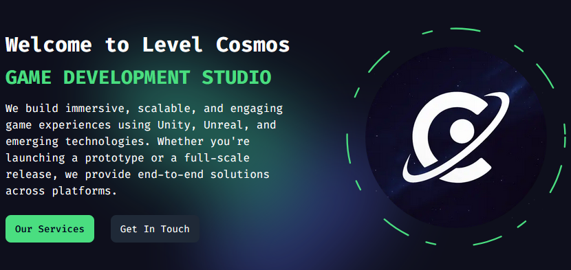 Level Cosmos | Game Development Studio